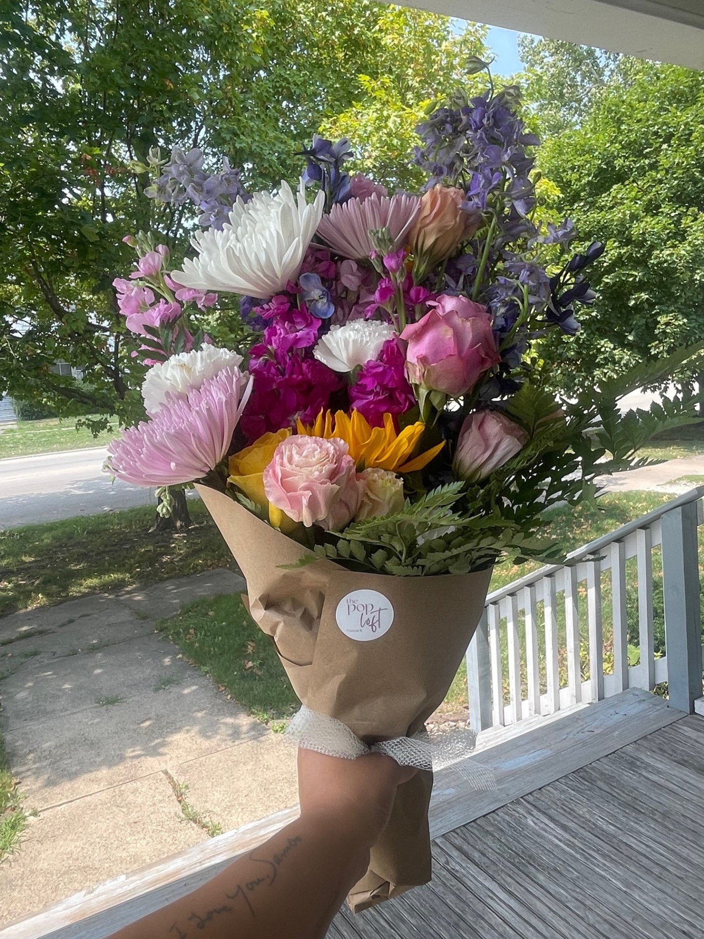 Designers Choice Wrapped Bouquets - The Pop Loft Flower Shop, Paxton ...